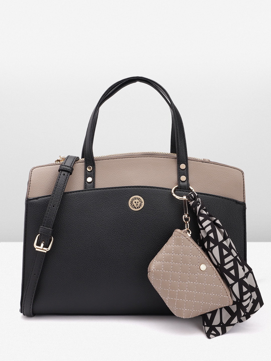 Buy ANNE KLEIN Colourblocked Structured Handheld Bag - Handbags for ...
