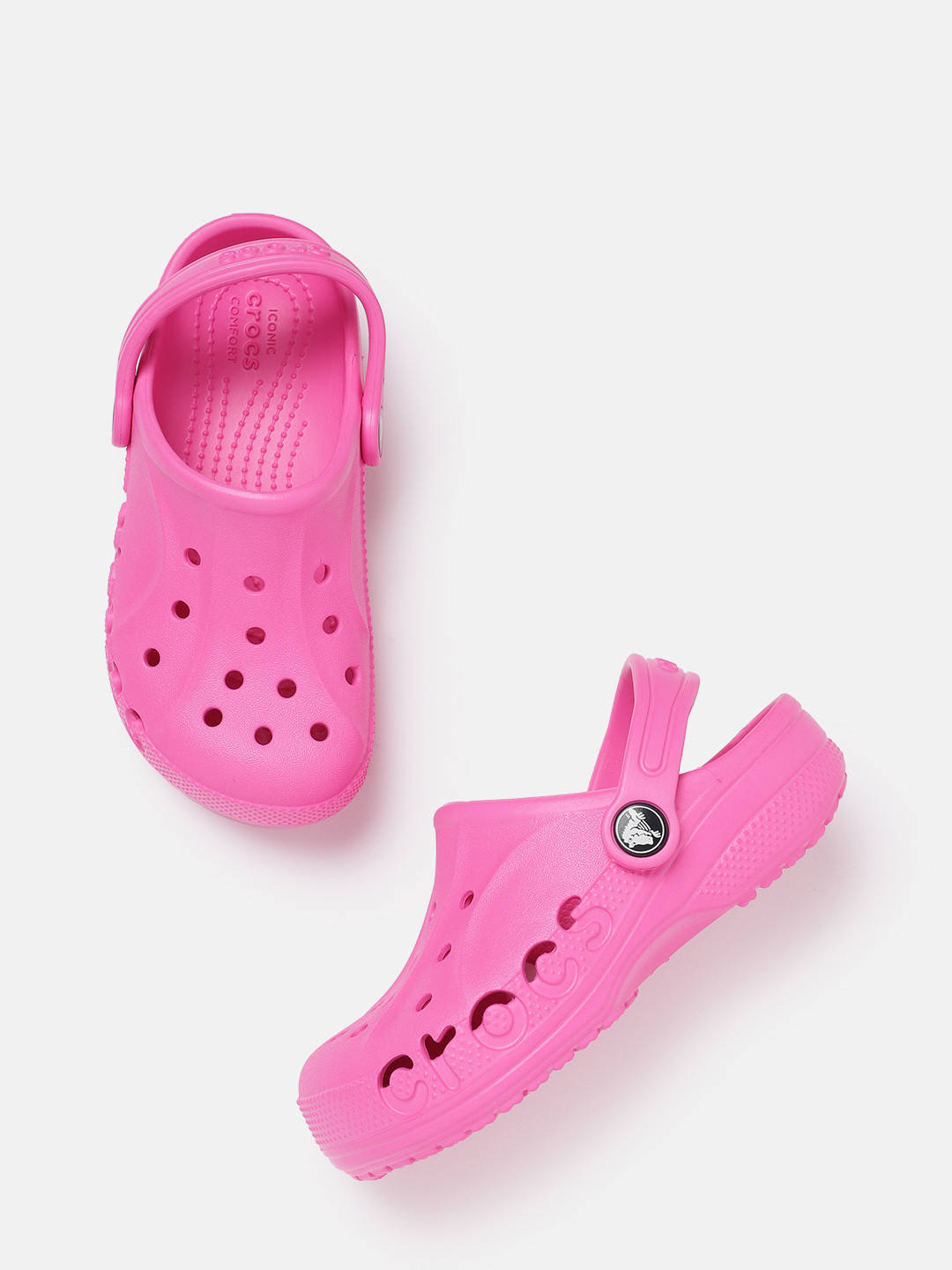 Buy Crocs Kids Solid Clogs With Backstrap - Flip Flops for Unisex Kids ...