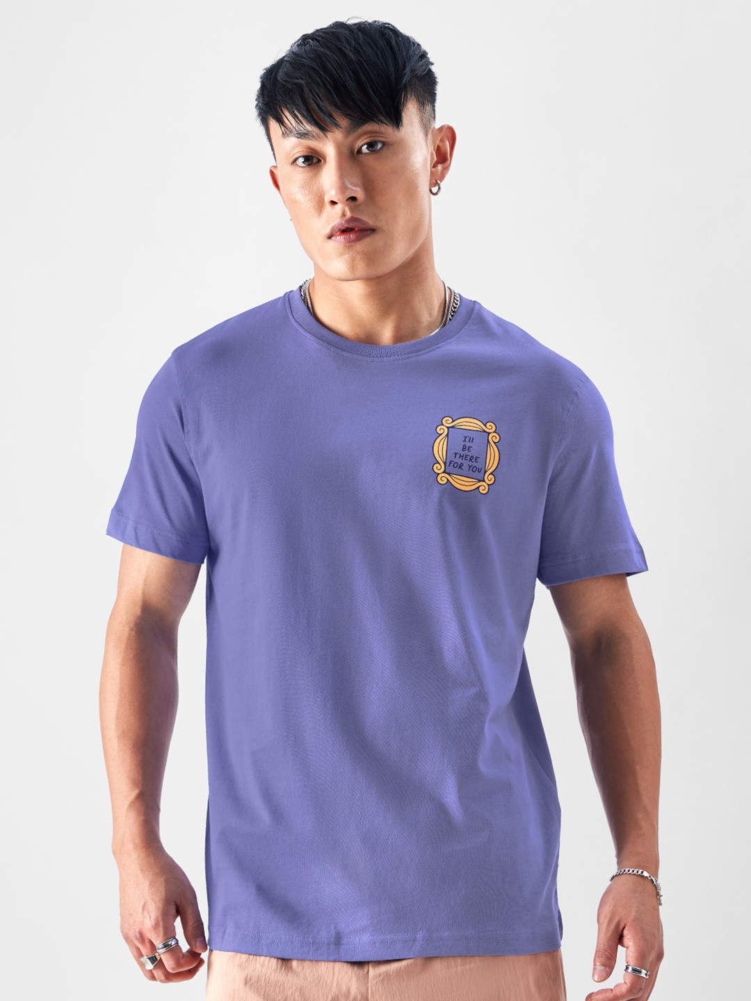 Buy The Souled Store Friends Printed Pure Cotton T Shirt - Tshirts for ...