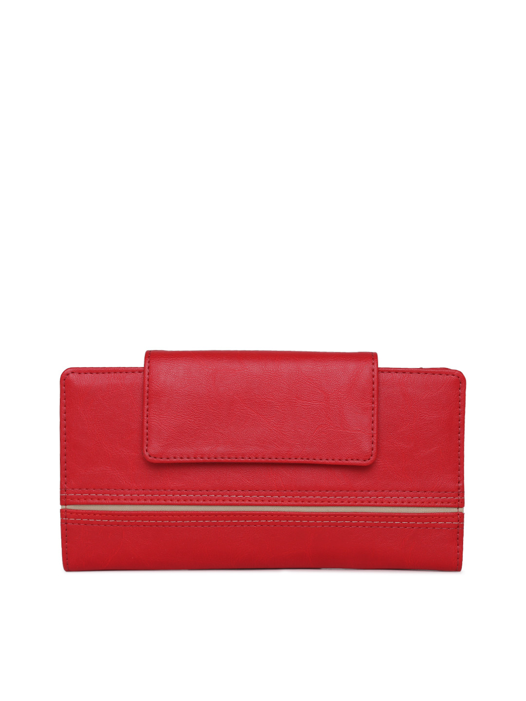 Buy Baggit Women Red Solid Two Fold Wallet - Wallets for Women 2475934 ...