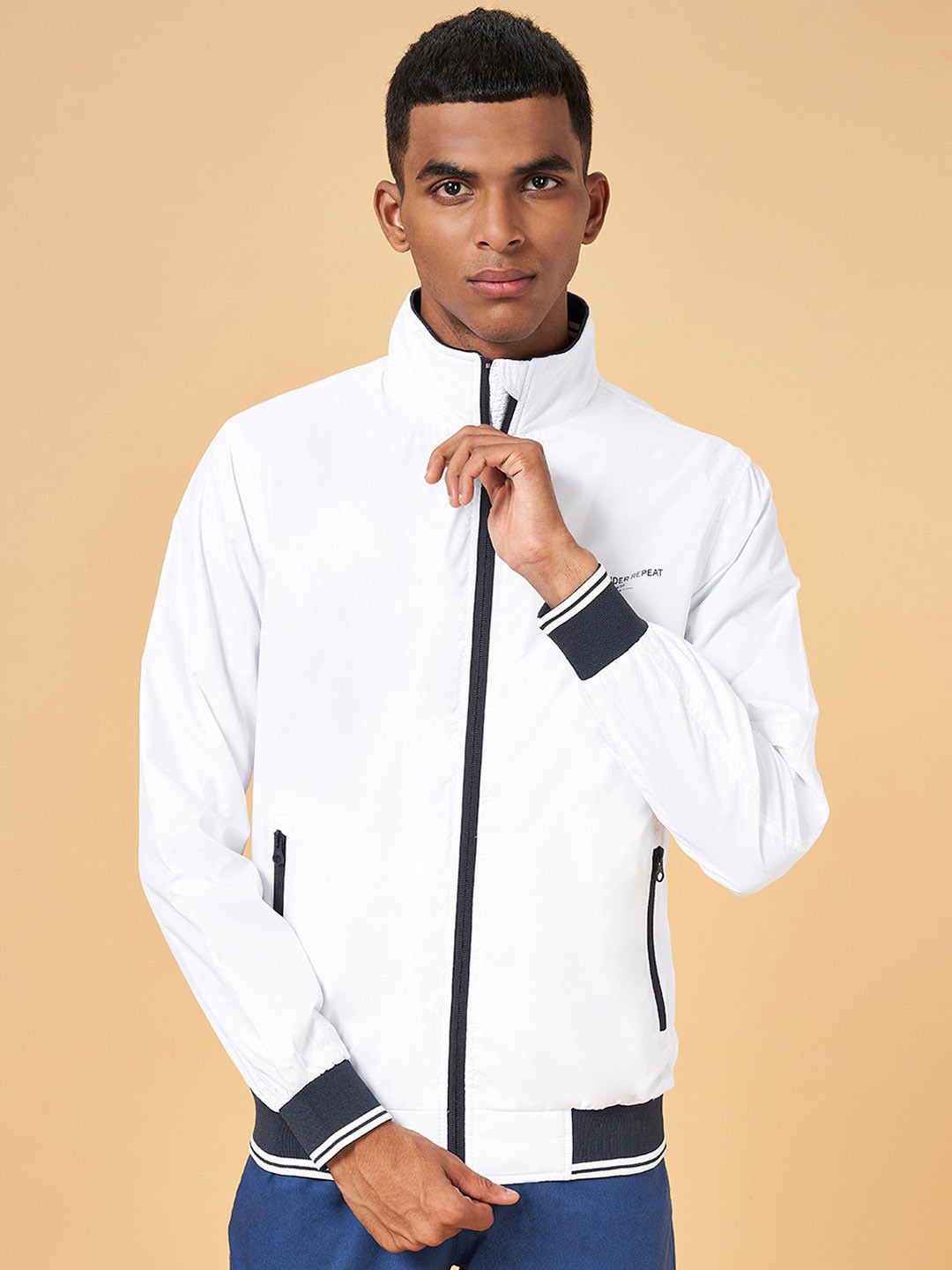 Buy Urban Ranger By Pantaloons Mock Collar Open Front Jacket - Jackets ...