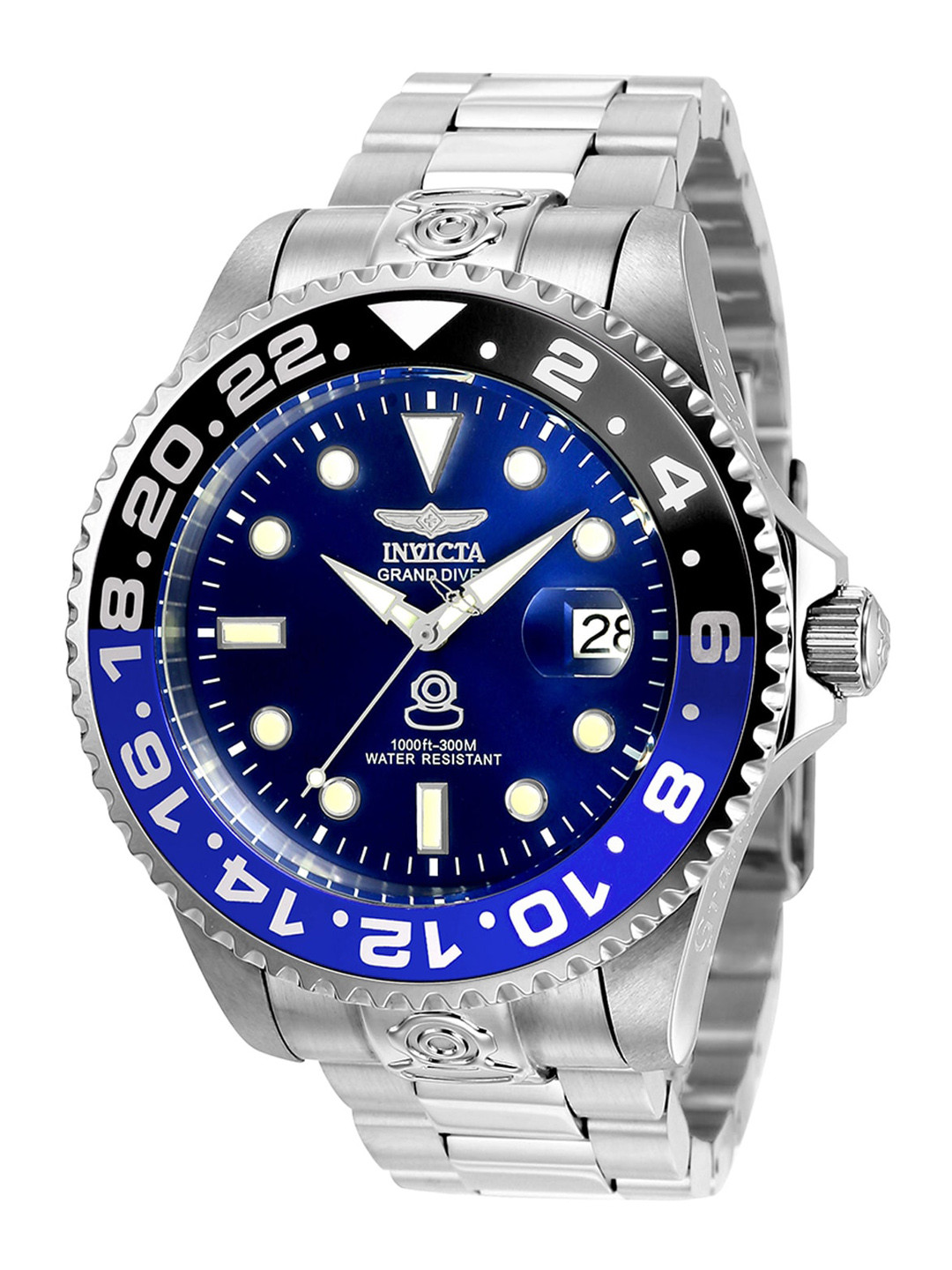 Buy Invicta Pro Diver Men Stainless Steel Automatic Motion Powered ...