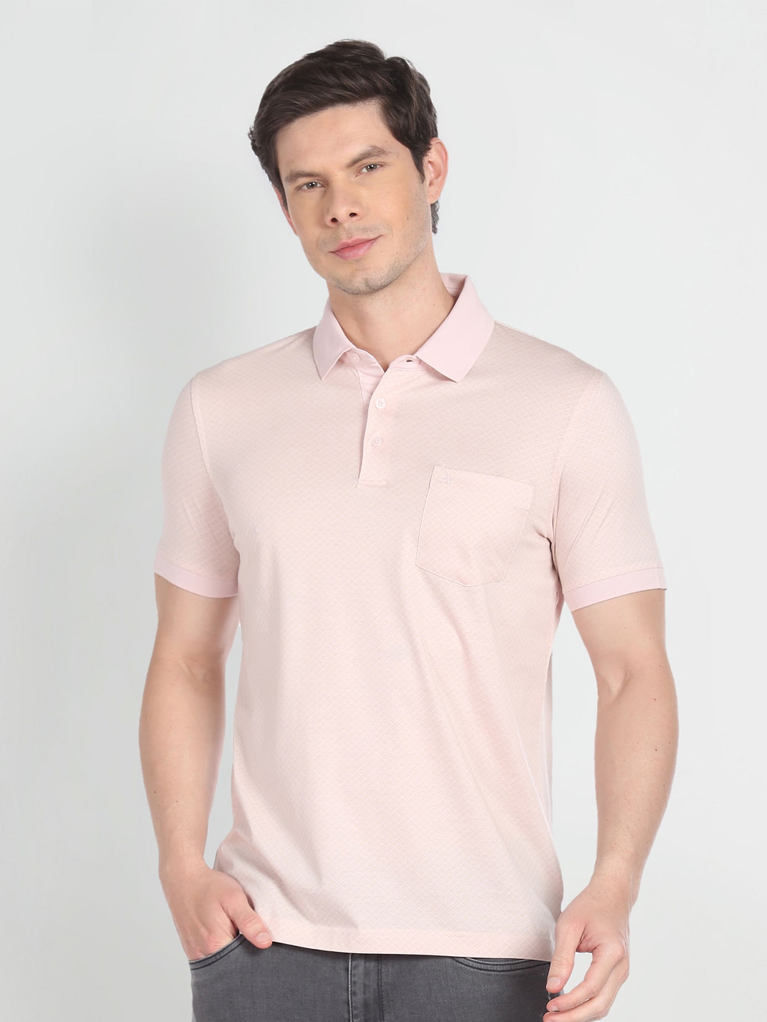 Buy Arrow Polo Collar Cotton T Shirt Tshirts For Men 24772502 Myntra