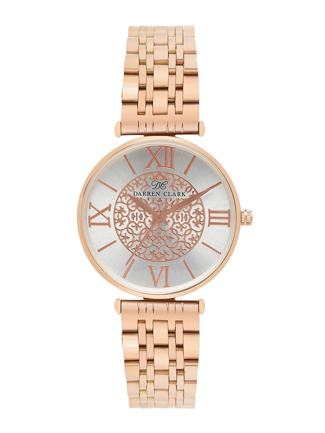 Buy DARREN CLARK Women Embellished Dial Bracelet Style Straps Analogue ...