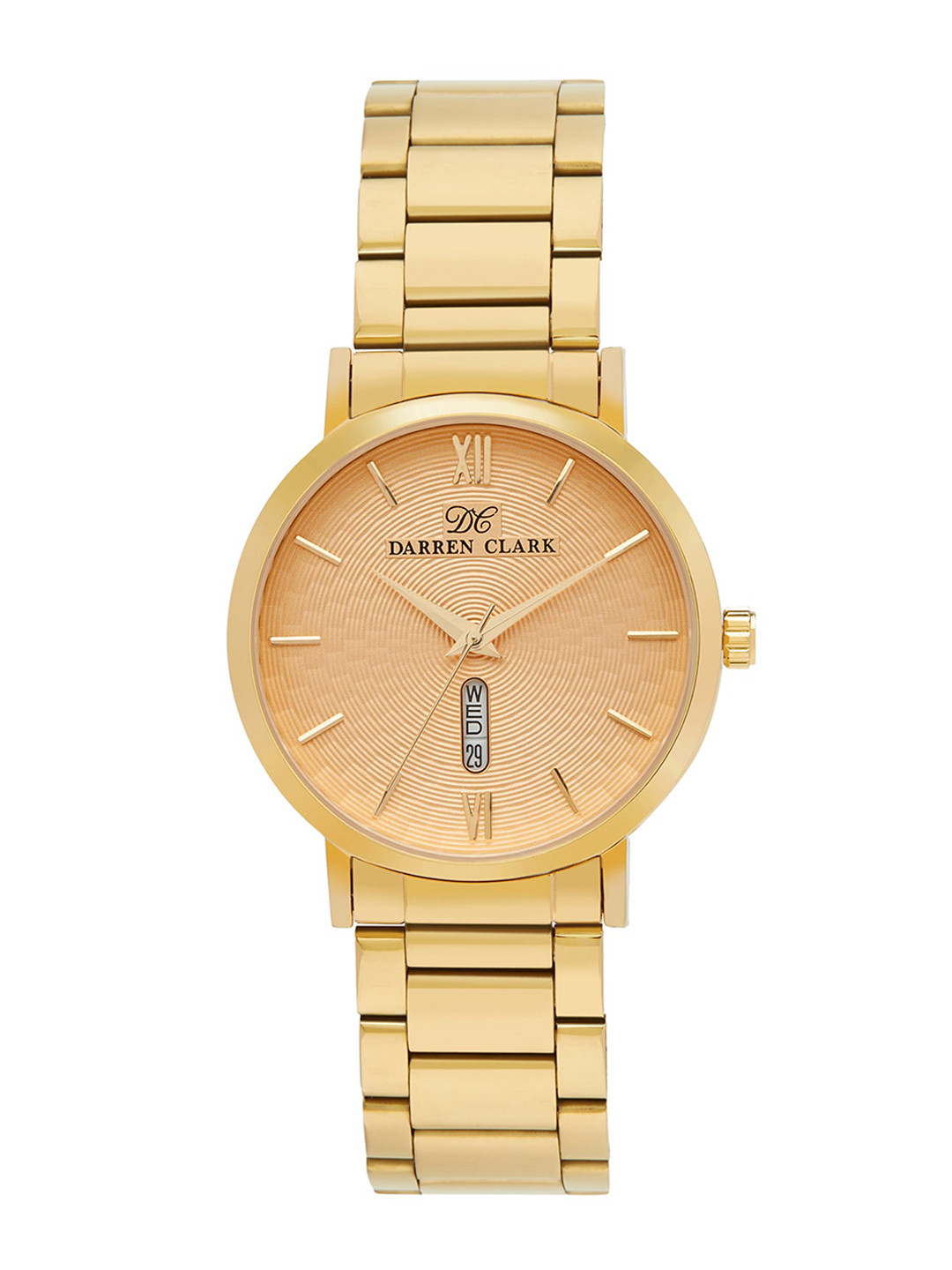 Buy DARREN CLARK Men Bracelet Style Straps Analogue Watch 1002B M0208 ...