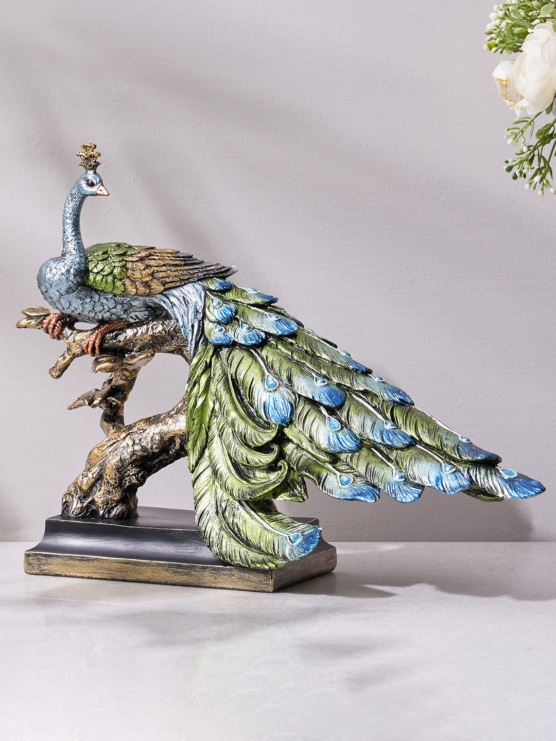 Buy Home Centre Peacock Table Showpiece - Showpieces for Unisex ...
