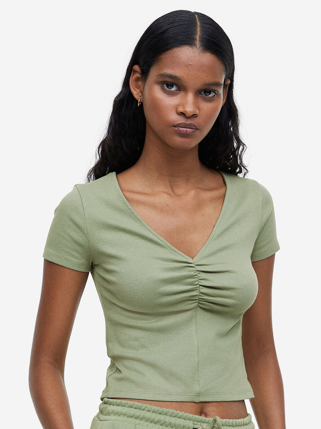 Buy H&M Ribbed Top - Tops for Women 24776456 | Myntra