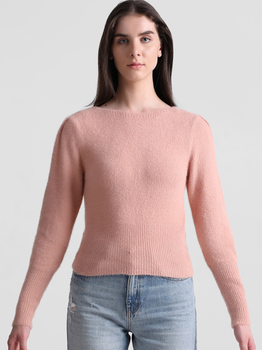 Buy ONLY Round Neck Pullover - Sweaters for Women 24776842 | Myntra