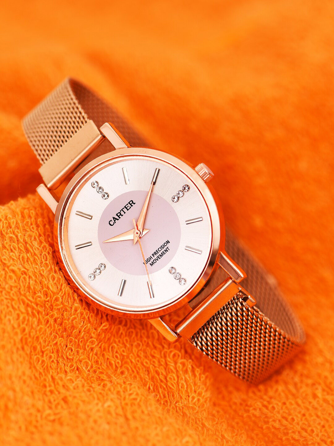 Buy Sandy D Carter Women Analogue Quartz Battery Powered Watch Sandy D ...