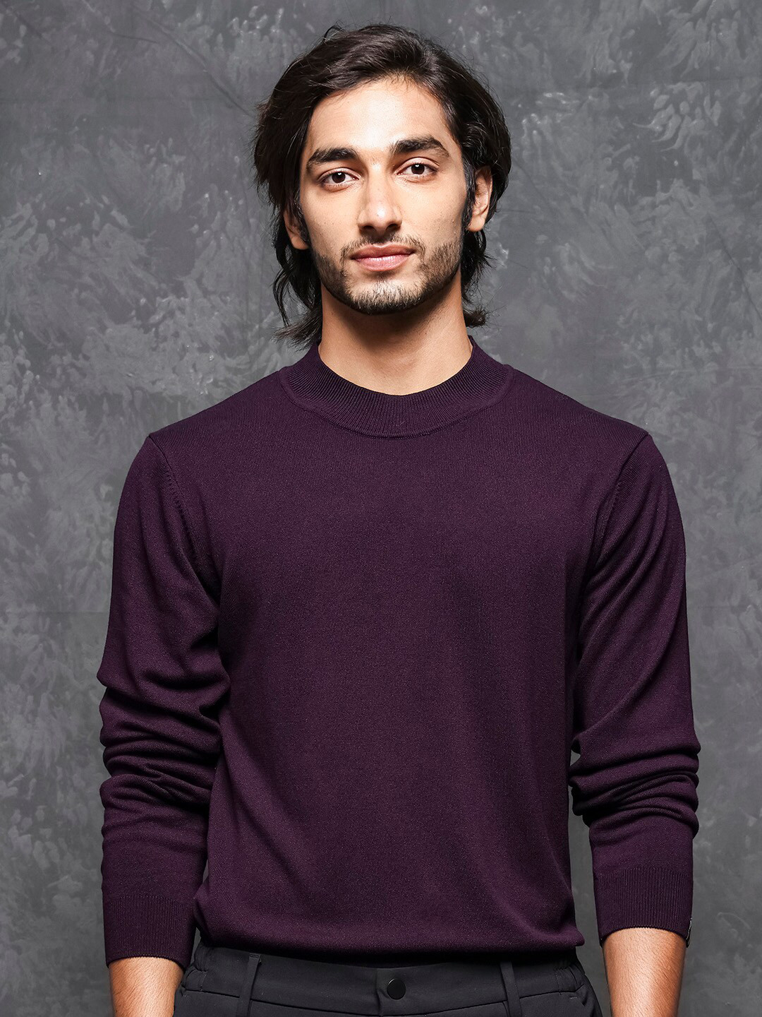 Buy RARE RABBIT Men Alfo 1 High Neck Sweater - Sweaters for Men ...