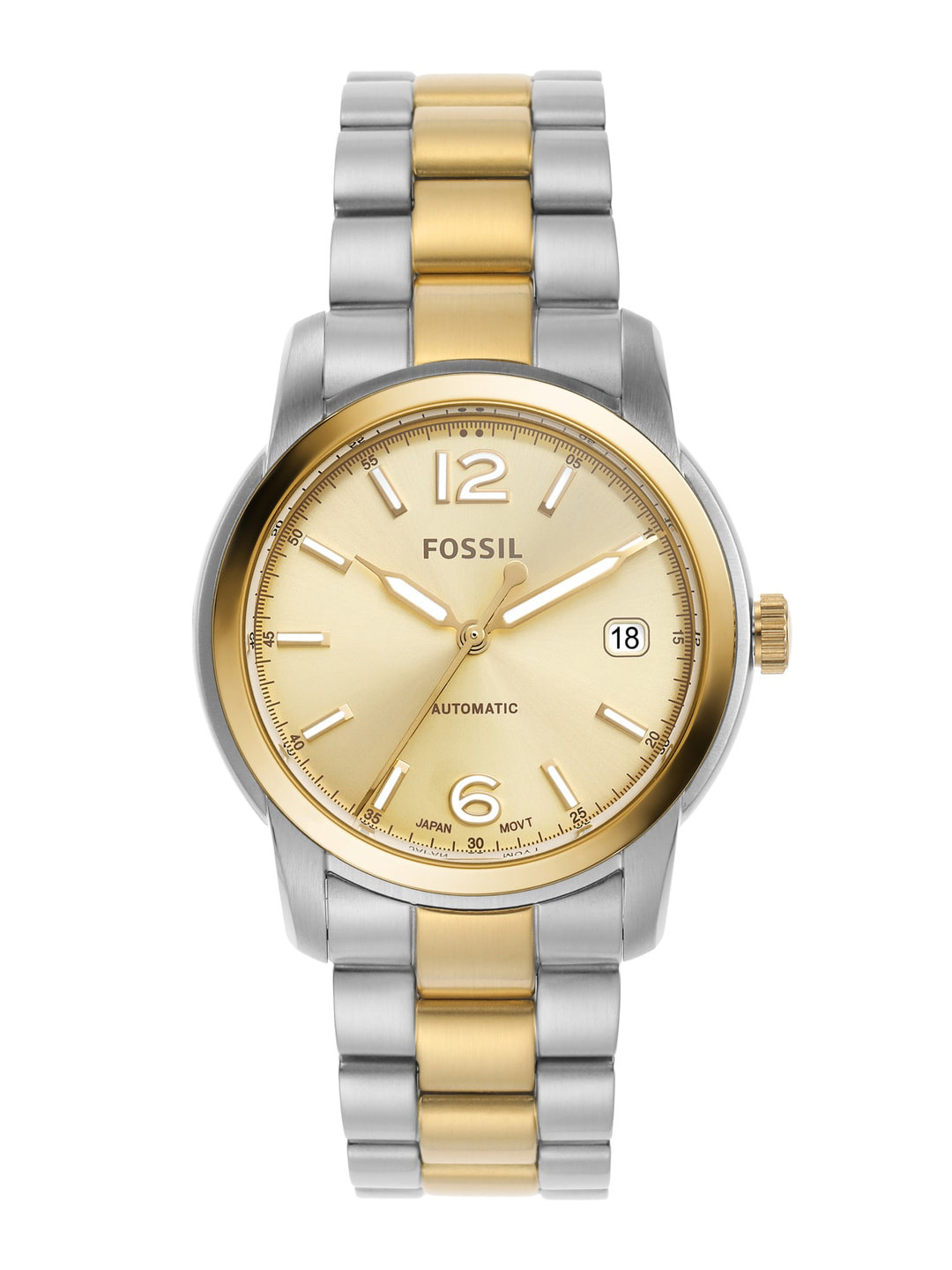 Buy Fossil Women Embellished Dial Stainless Steel Bracelet Style Straps ...