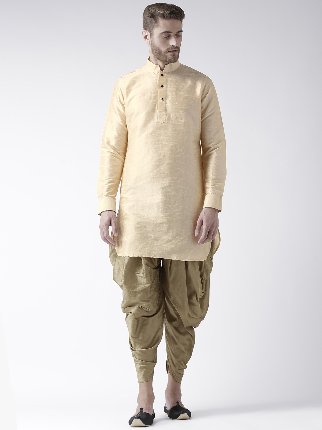 Buy DEYANN Men Cream Coloured & Brown Solid Kurta With Patiala - Kurta ... Buy DEYANN Men Cream Coloured & Brown Solid Kurta With Patiala - Kurta ...
