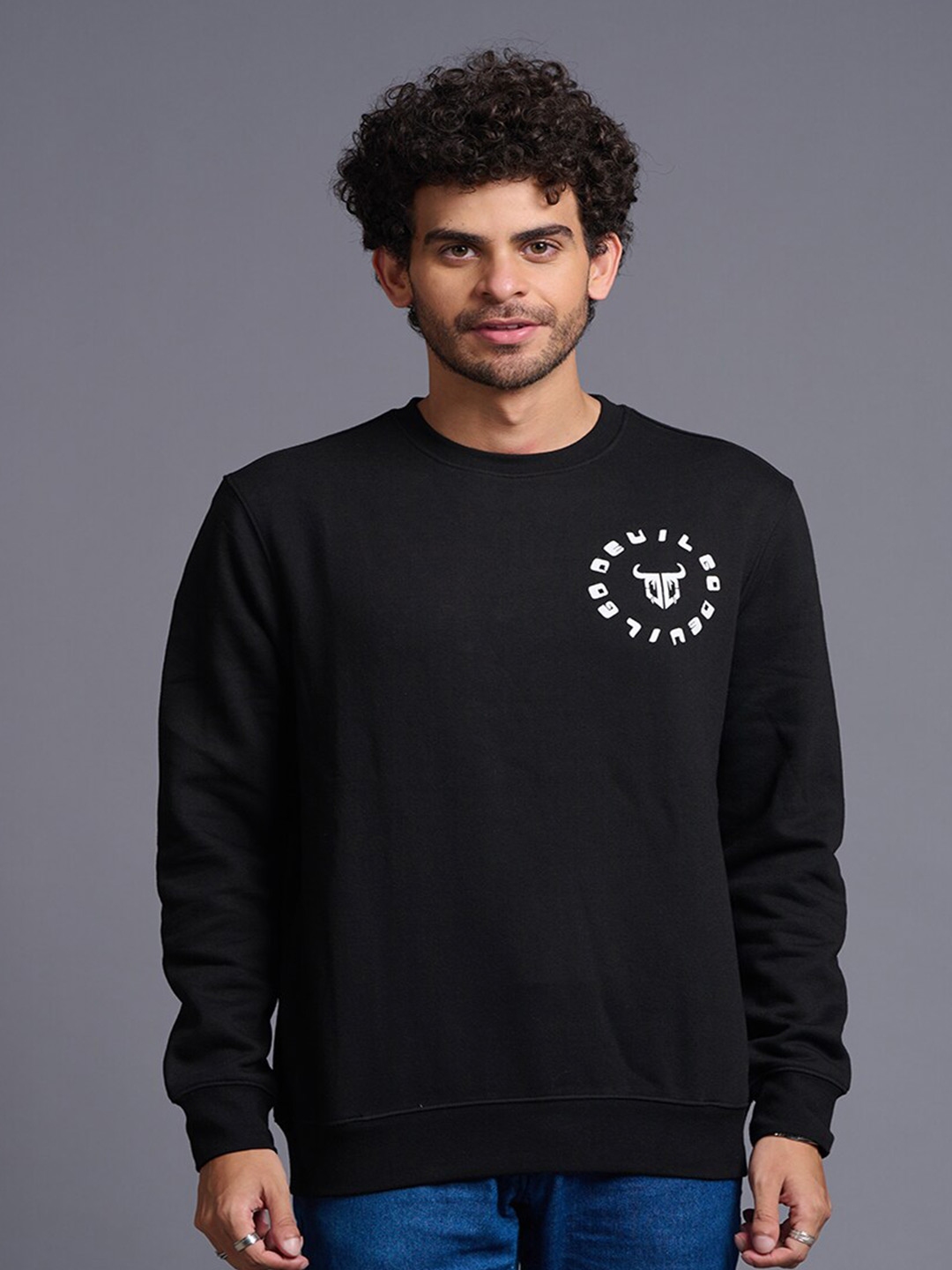 Buy GO DEVIL Typography Printed Pullover - Sweatshirts for Men 24799142 ... Buy GO DEVIL Typography Printed Pullover - Sweatshirts for Men 24799142 ...