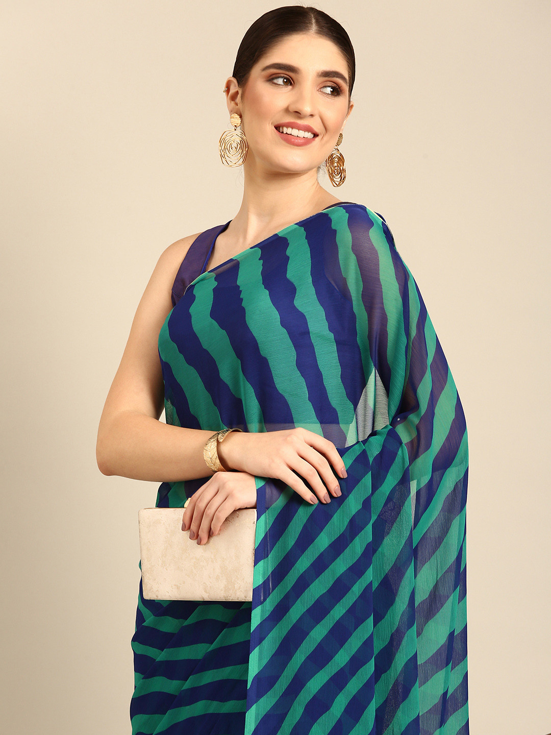 Buy Rani Saahiba Leheriya Printed Saree - Sarees for Women 24801034 ...