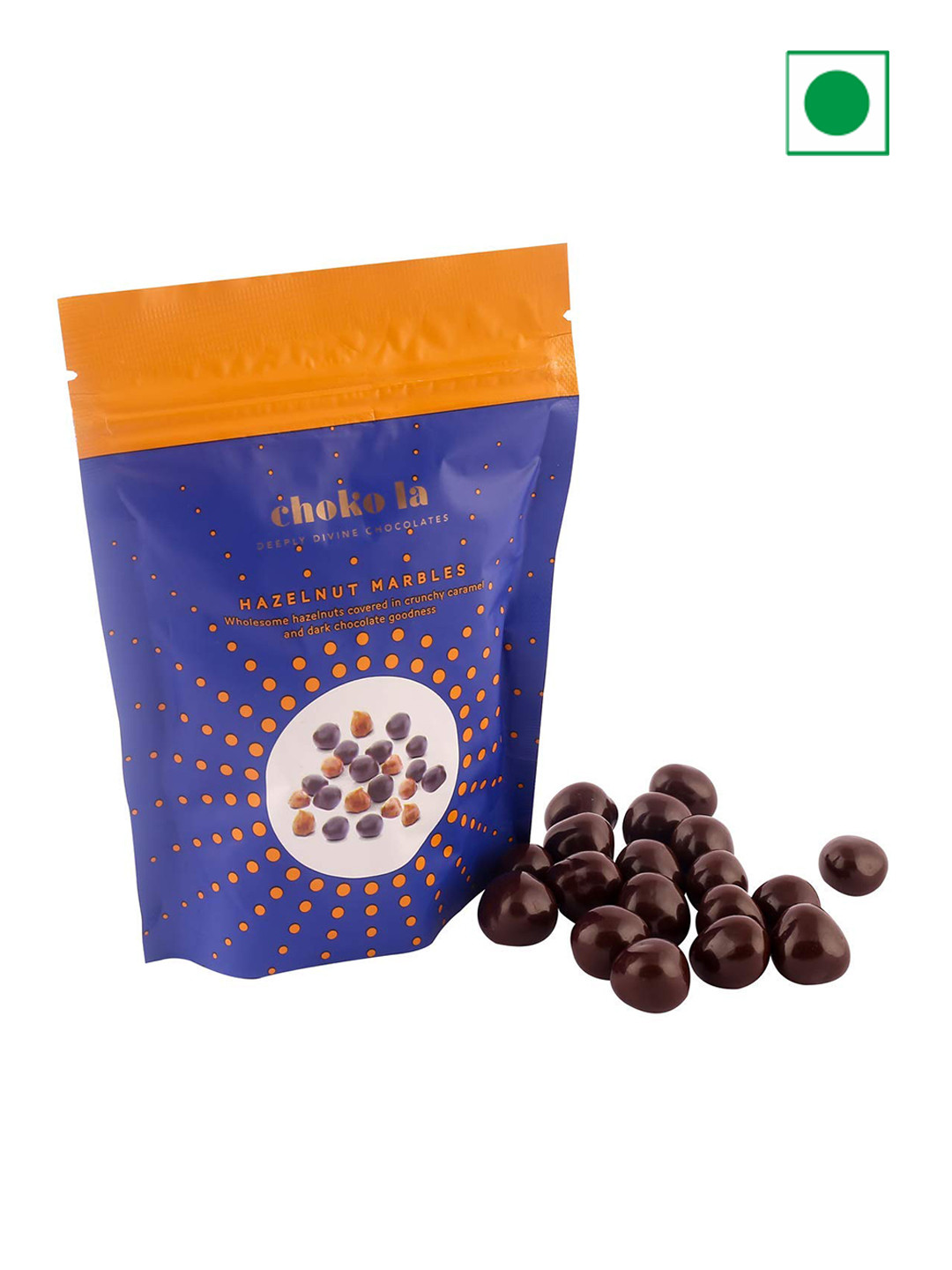 Buy Choko La Hazelnut Marbles Chocolate 150 Gms - Chocolates for Unisex ...