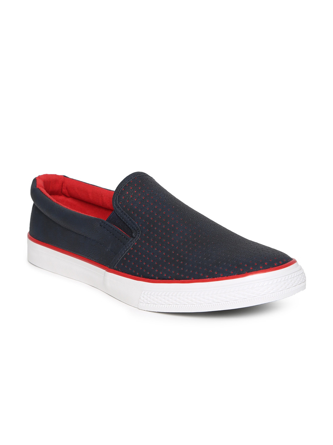 Buy U.S. Polo Assn. Men Navy Blue Senthil Slip On Sneakers - Casual ...