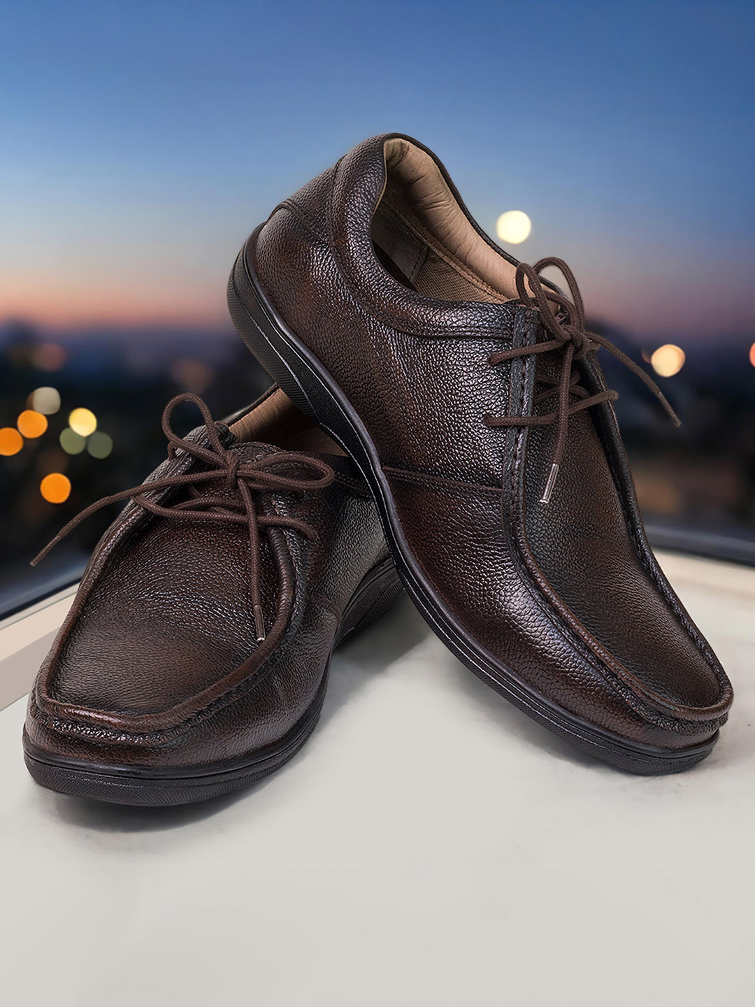 Buy Buckaroo Men Square Toe Leather Lace Ups Derbys - Casual Shoes for ...