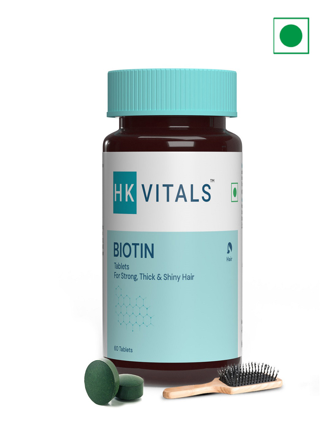 Buy HK VITALS Biotin High Strength Supplement Supports Hair Growth 60 ...