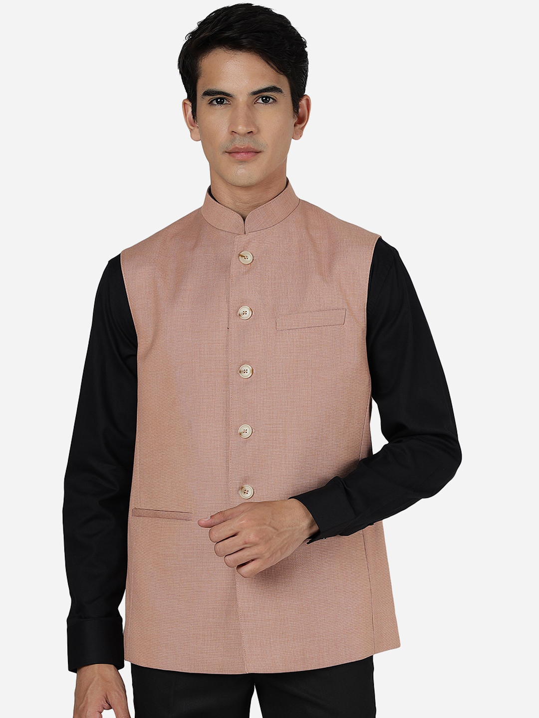 Buy MODI JACKET Mandarin Collar Nehru Jacket - Nehru Jackets for Men ...