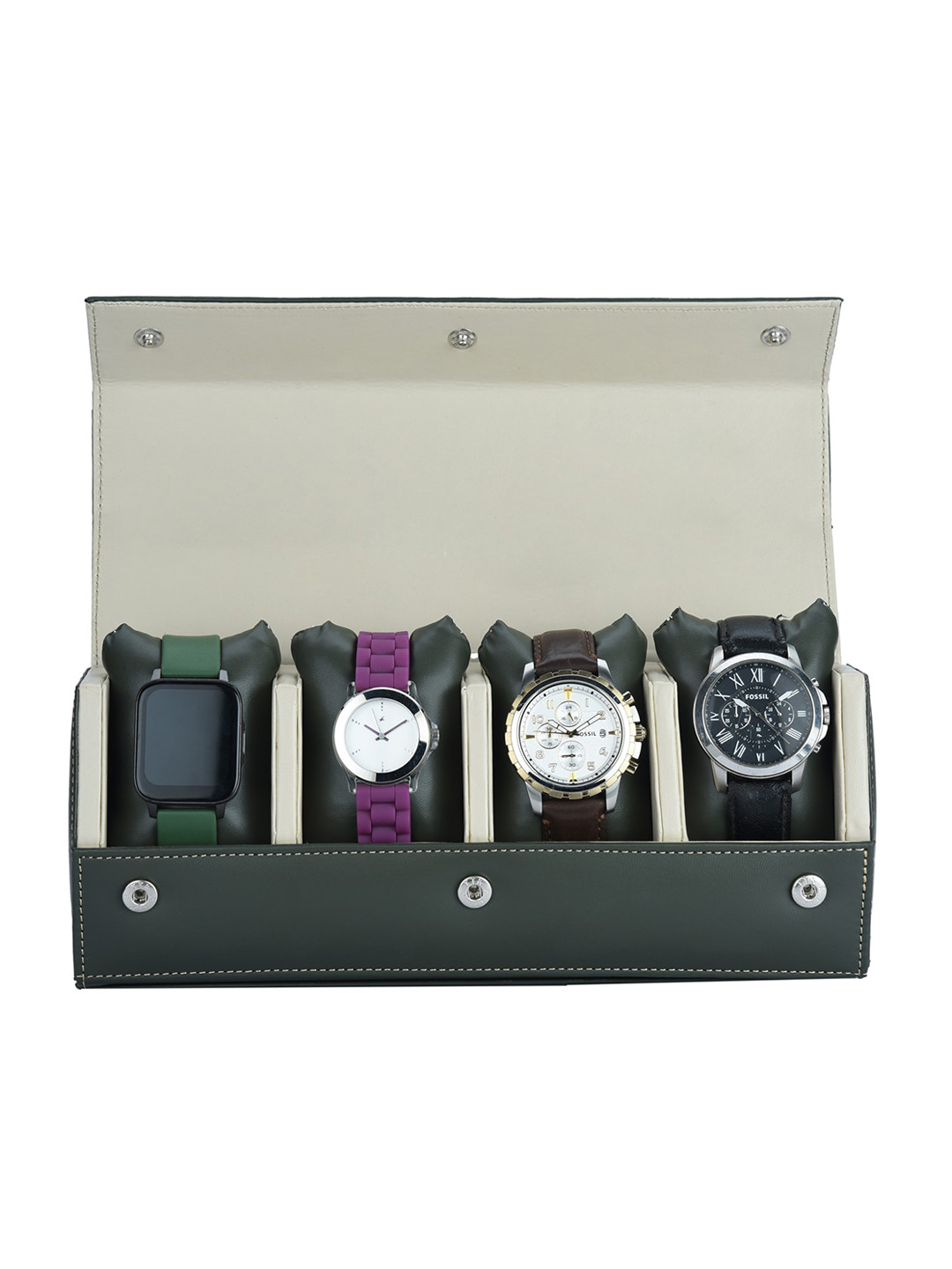 Buy Essart 4 Slot Watch Organiser - Watch Organiser for Unisex 24832948 ...
