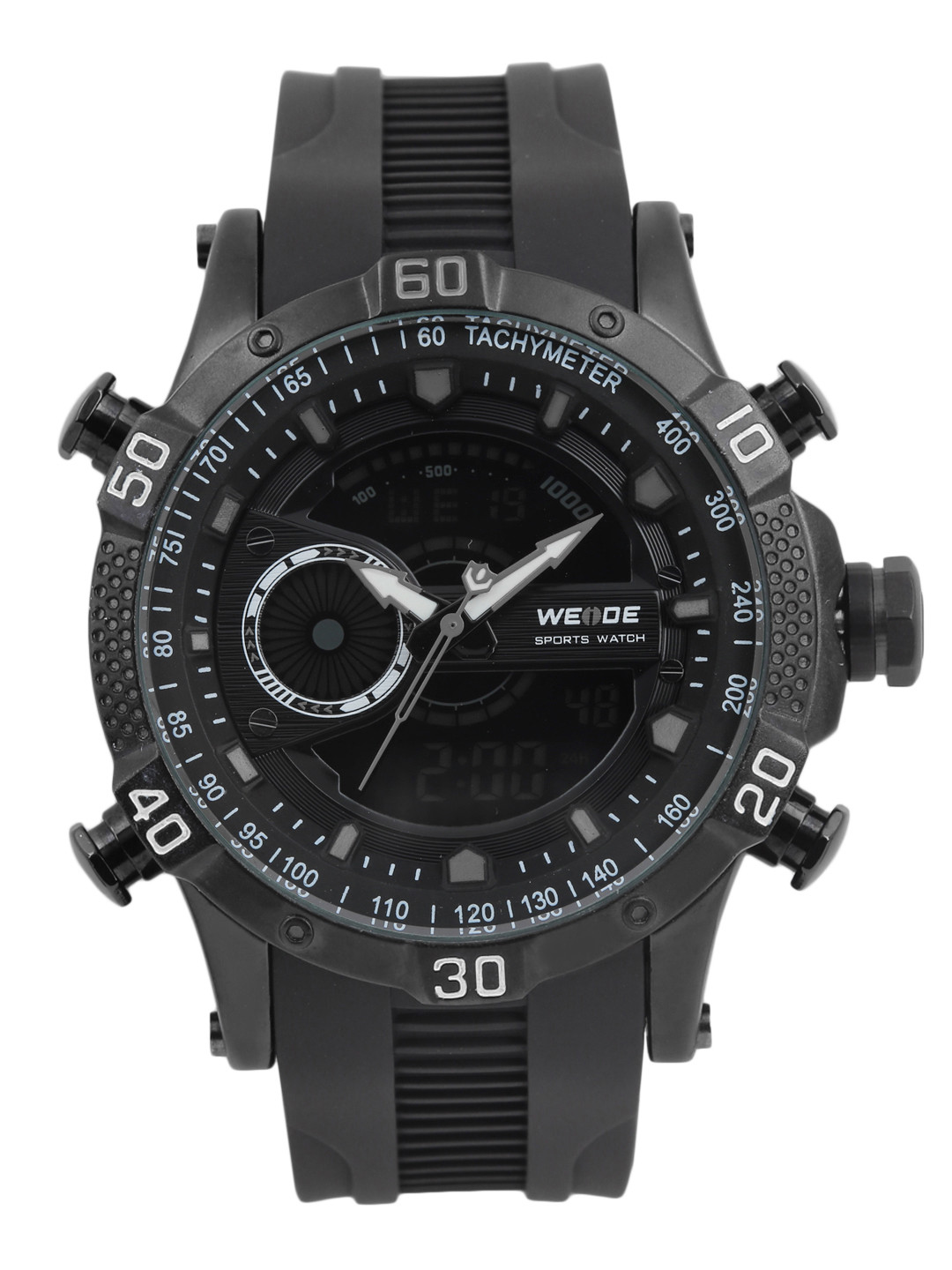 Buy WEIDE Men Black Analogue And Digital Watch - Watches for Men ...