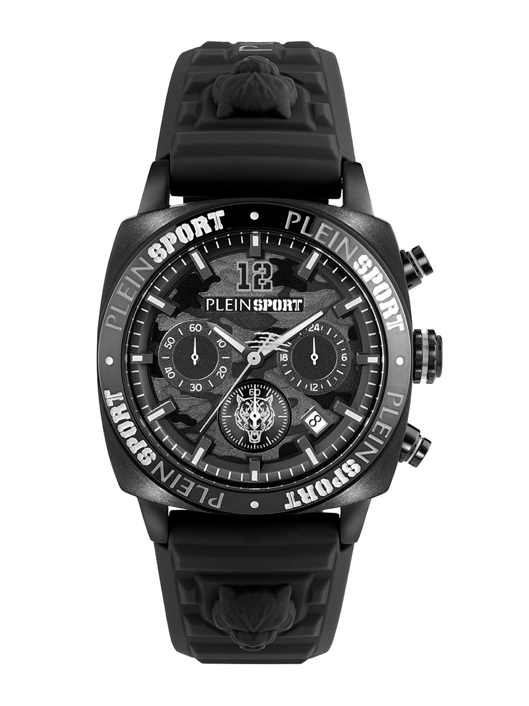 Buy PLEIN SPORT Men Textured Dial & Textured Straps Analogue And ...