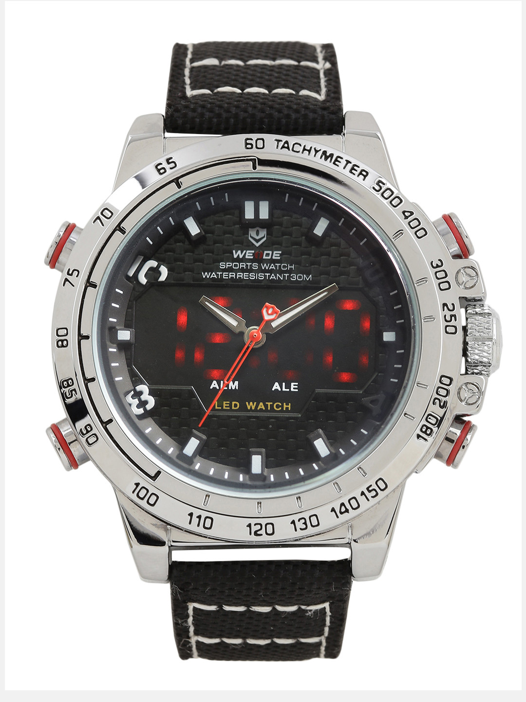 Buy WEIDE Men Black Analogue And Digital Watch WH6102 3C - Watches for ...