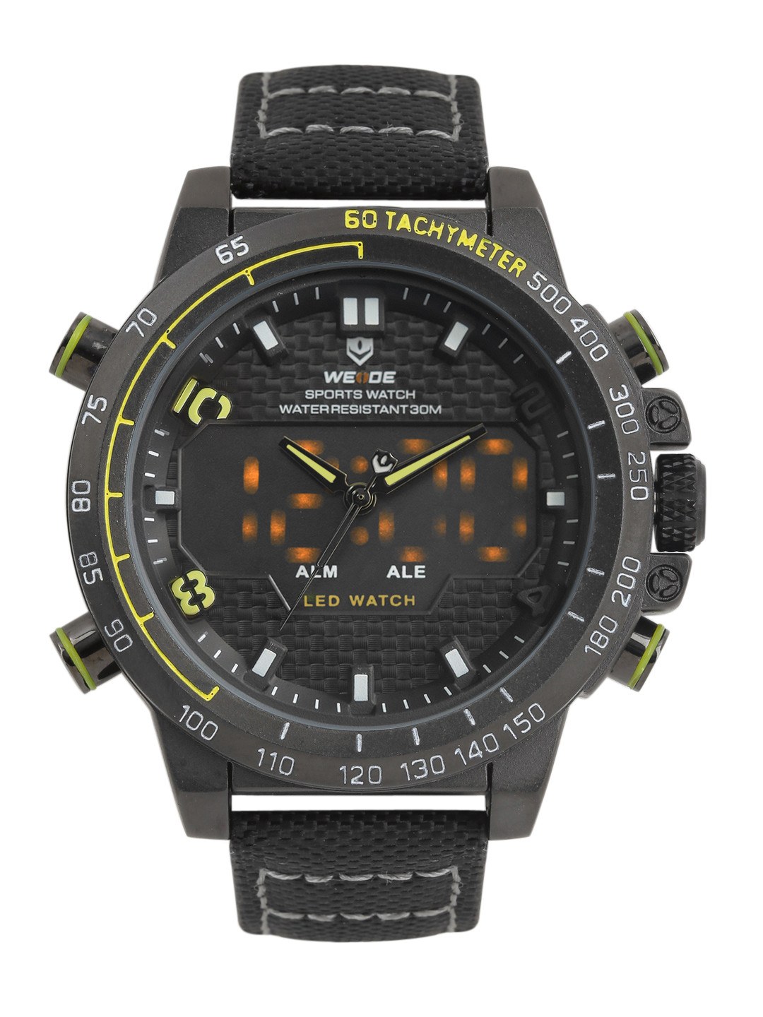 Buy WEIDE Men Black Analogue And Digital Watch WH6102B - Watches for ...