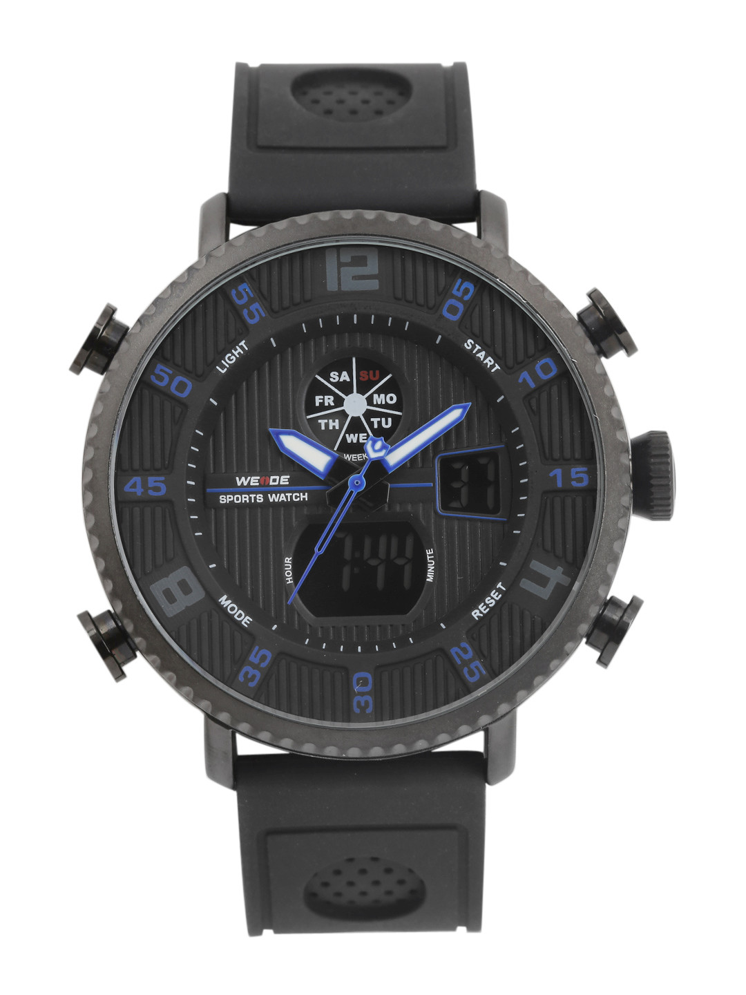 Buy WEIDE Men Black Analogue And Digital Watch - Watches for Men ...