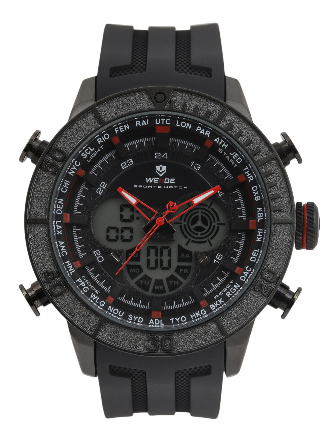 Buy WEIDE Men Grey Analogue And Digital Watch WH6308B 6C - Watches for ...