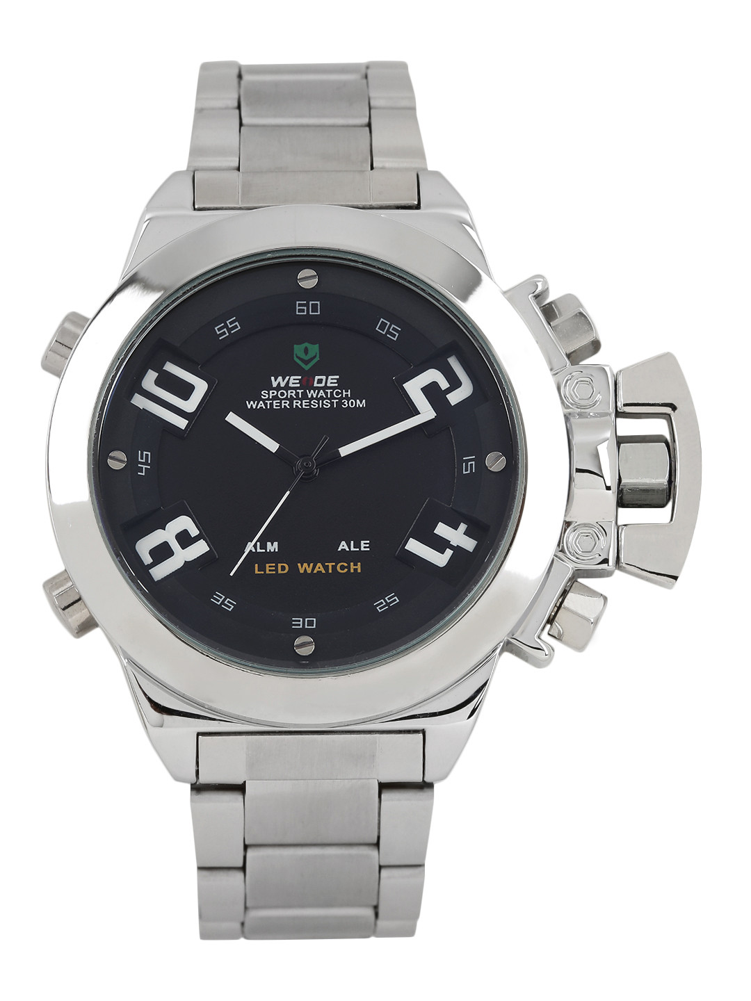 Buy WEIDE Men Black Analogue Watch UV1008 1C - Watches for Men 2483646 ...