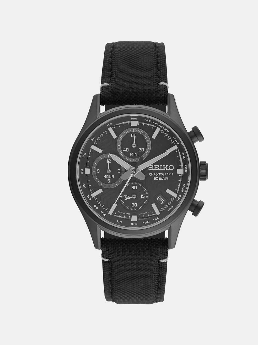 Buy SEIKO Men Leather Straps Analogue Automatic Motion Powered ...