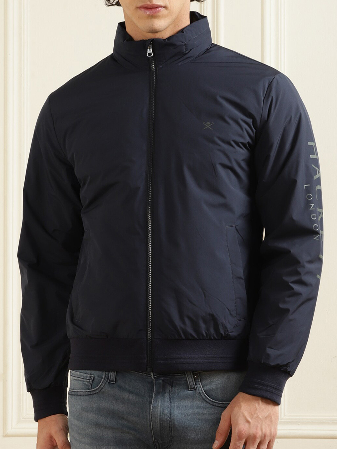Buy HACKETT LONDON Bomber Jacket - Jackets for Men 24850914 | Myntra