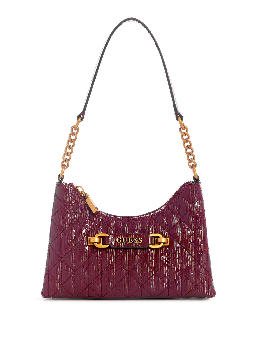 Buy GUESS Quilted Textured Structured Shoulder Bag - Handbags for Women ...