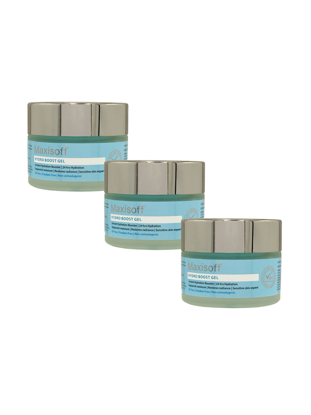 Buy Maxisoft Set Of 3 Hydration Hydro Boost Gels 50g Each - Serum And ...