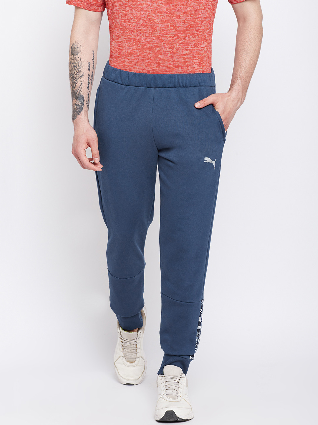 Buy Puma Men Blue Active Hero Track Pants - Track Pants for Men 2485924 ...