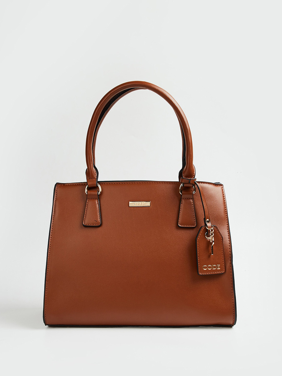 Buy CODE By Lifestyle Structured Handheld Bag - Handbags for Women ...