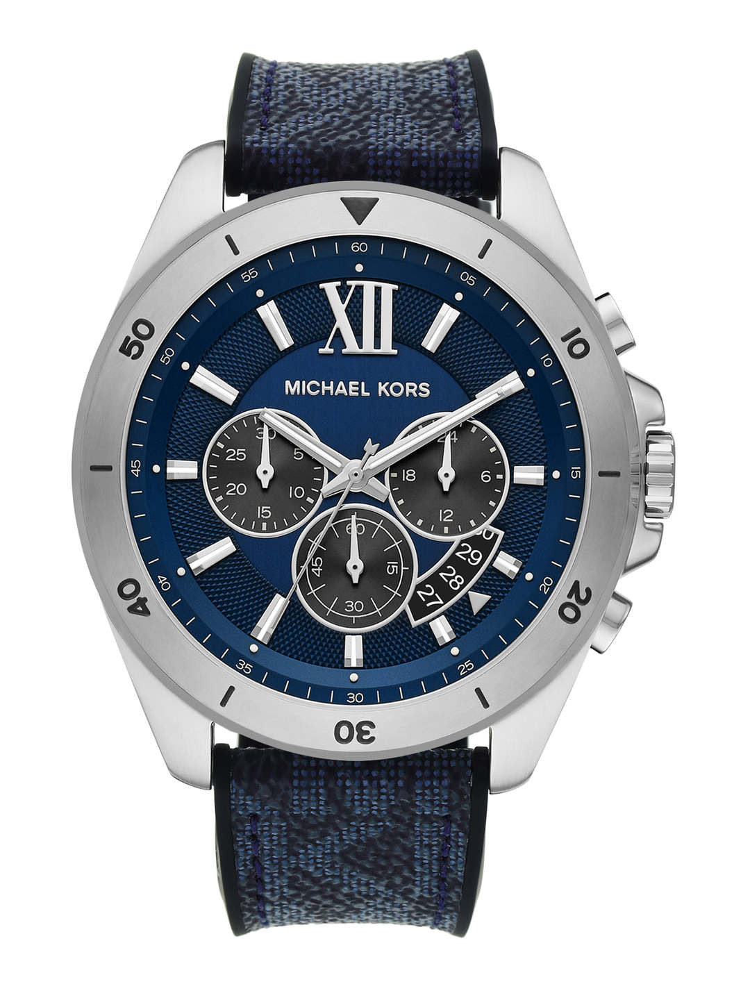 Buy Michael Kors Men Brecken Two Tone Analogue Chronograph Watch MK8923 ...