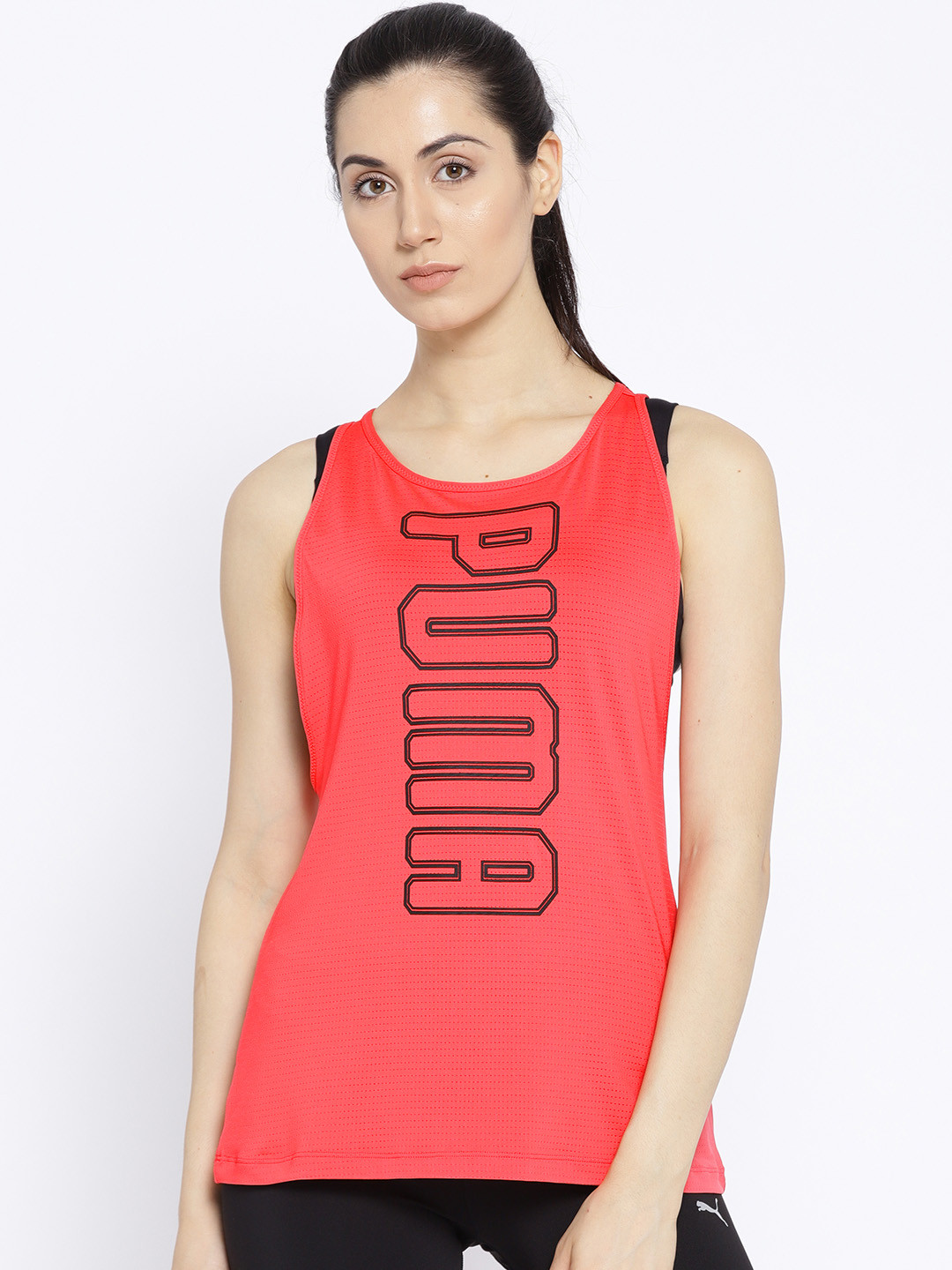 Buy Puma Women Pink Spark Printed Tank Top - Tops for Women 2487265 ...