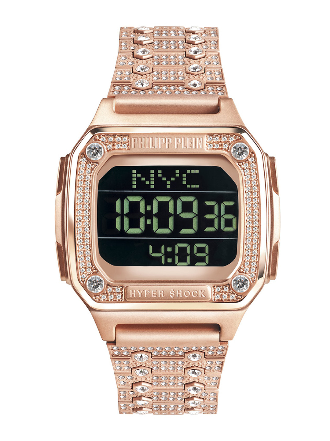 Buy PHILIPP PLEIN Women Bracelet Style Straps Digital Watch PWHAA1221 ...