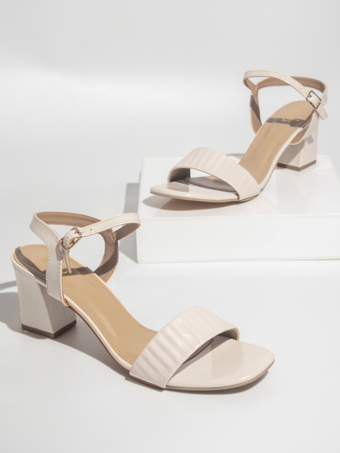 Buy Inc 5 Open Toe Block Heels - Heels for Women 24882156 | Myntra