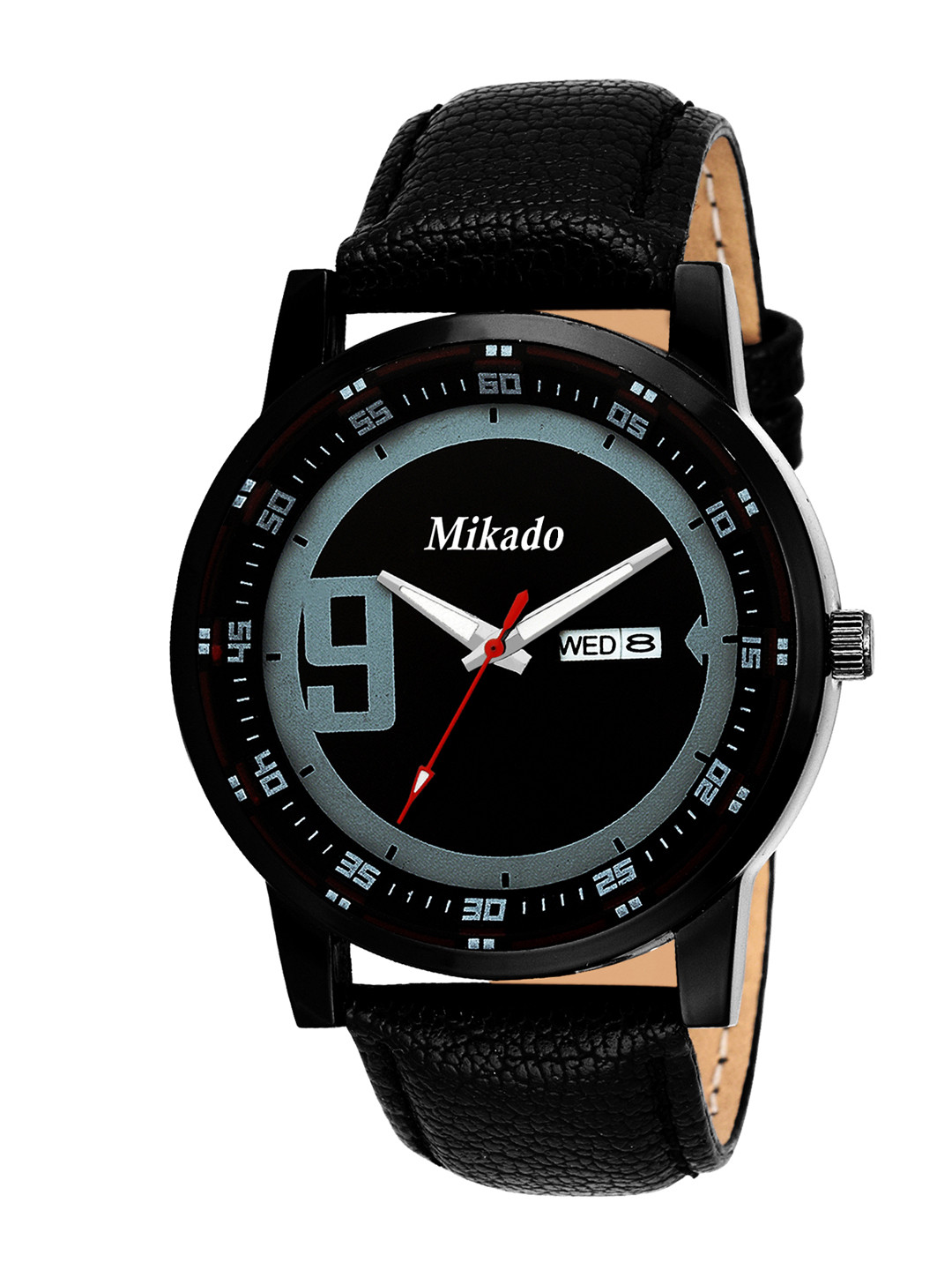 Buy Mikado Men Black Analogue Watch - Watches for Men 2489611 | Myntra