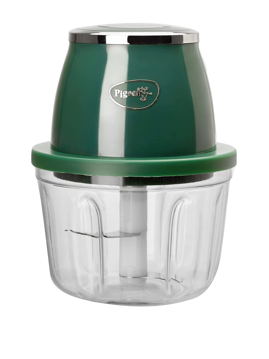 Buy Pigeon Zoom Green Electric Vegetable & Fruit Chopper 350 ML ...