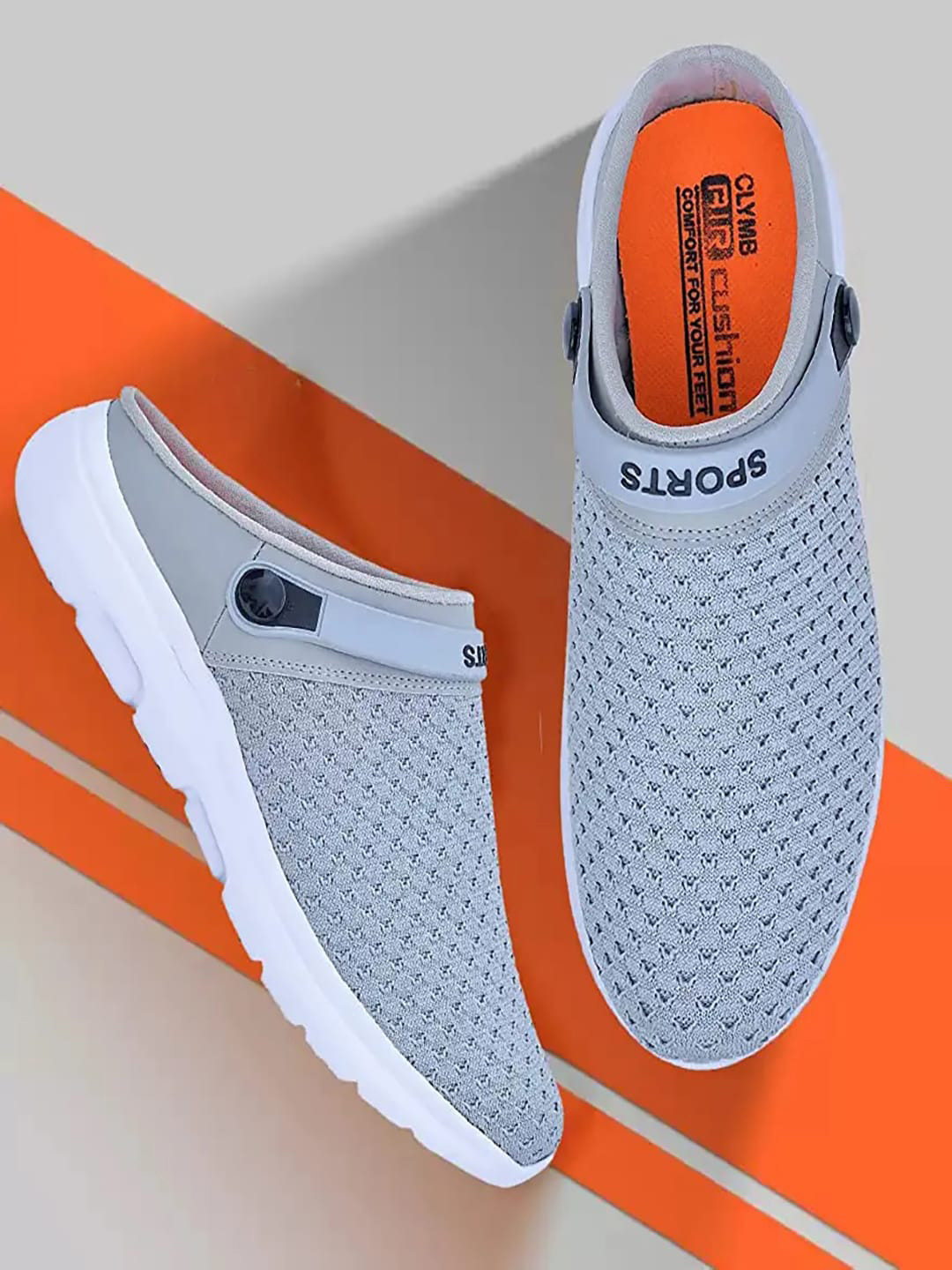 Buy CLYMB Men Lightweight Mesh Clogs - Flip Flops for Men 24904736 | Myntra