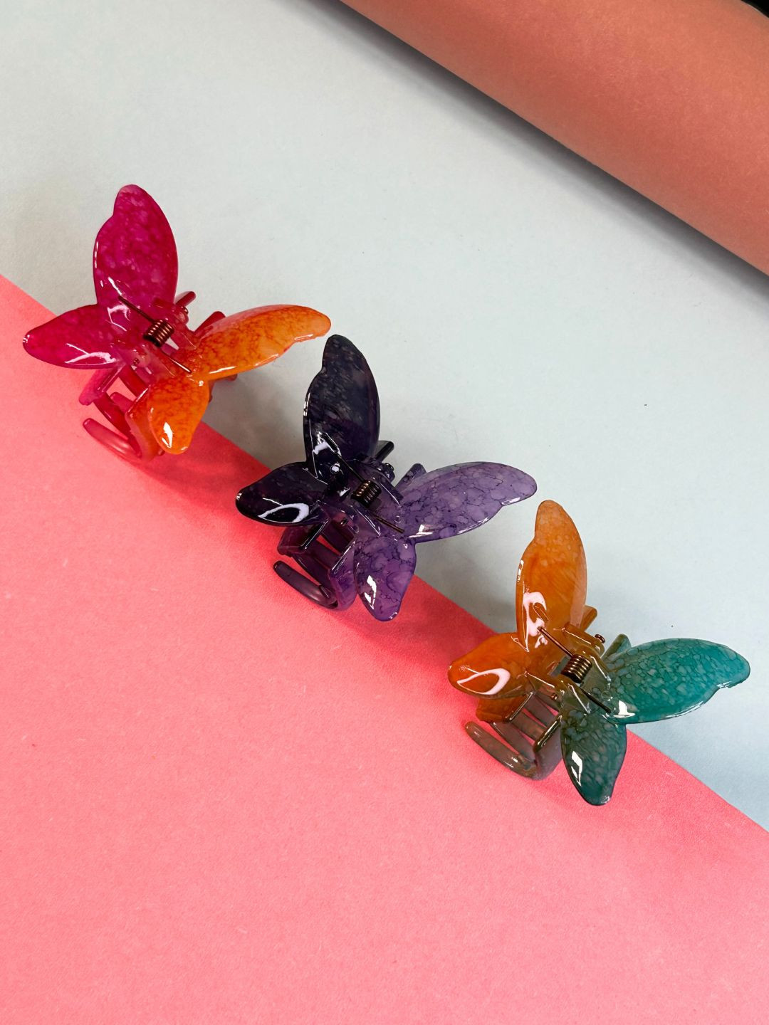 Buy LAIDA Women Set Of 3 Embellished Claw Clip - Hair Accessory for ...