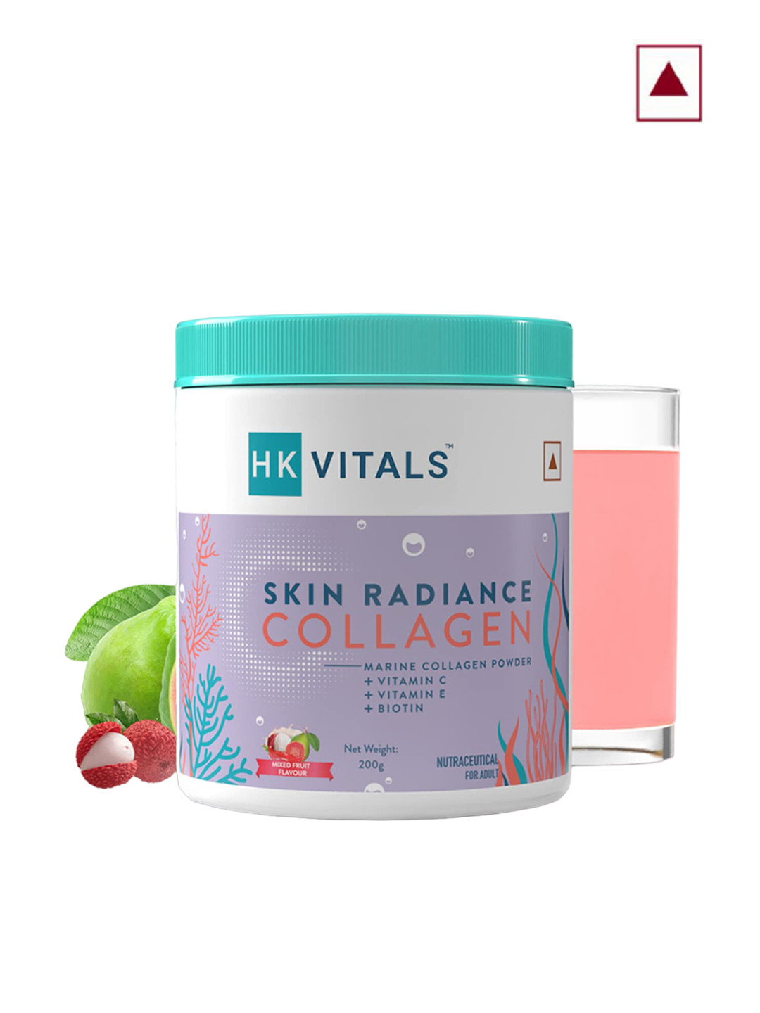 Buy HK VITALS Skin Radiance Collagen Powder Marine Collagen Mixed Fruit ...