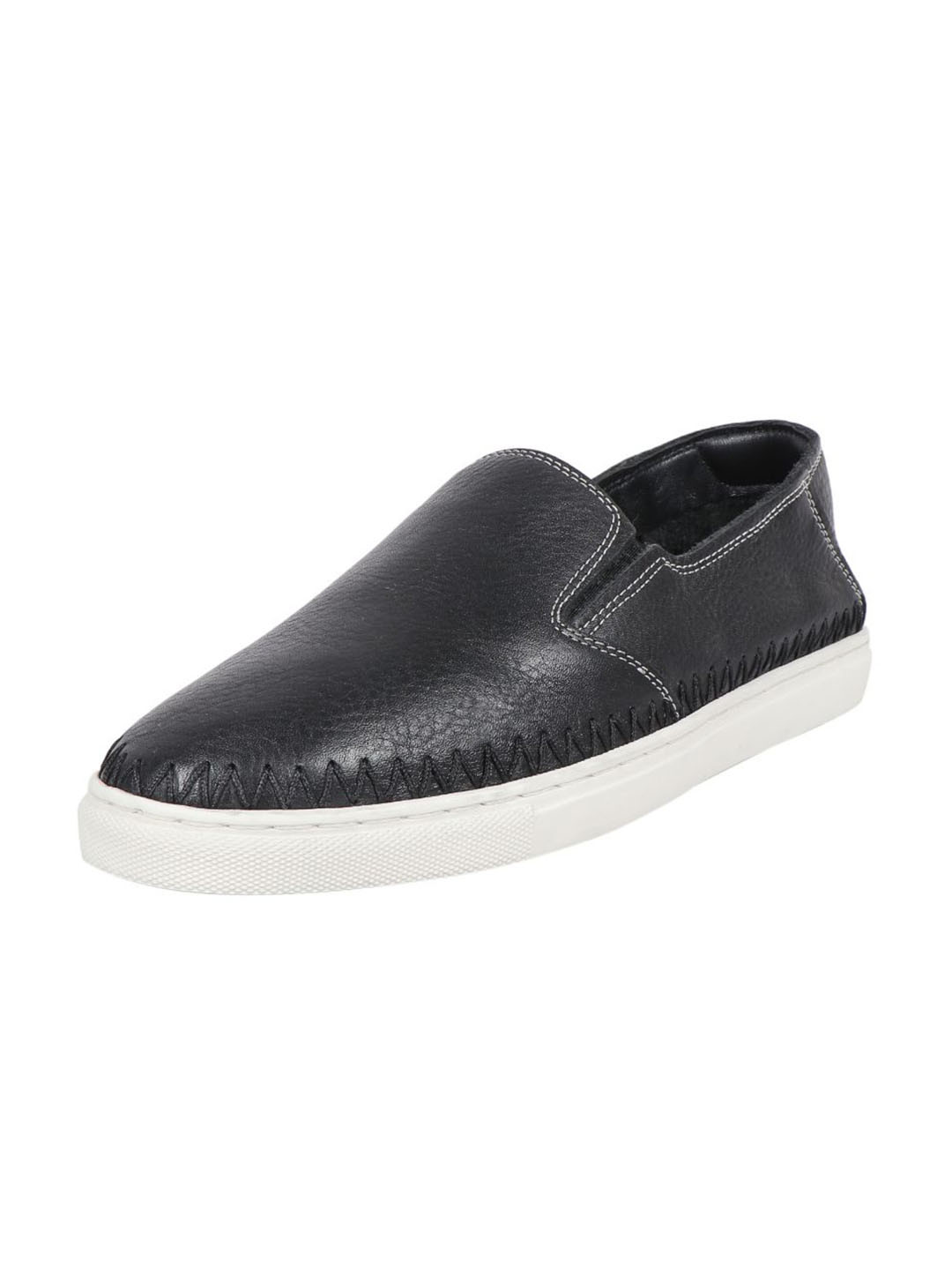 Buy Hidesign Men VANCOUVER Leather Slip On Sneakers - Casual Shoes for ...