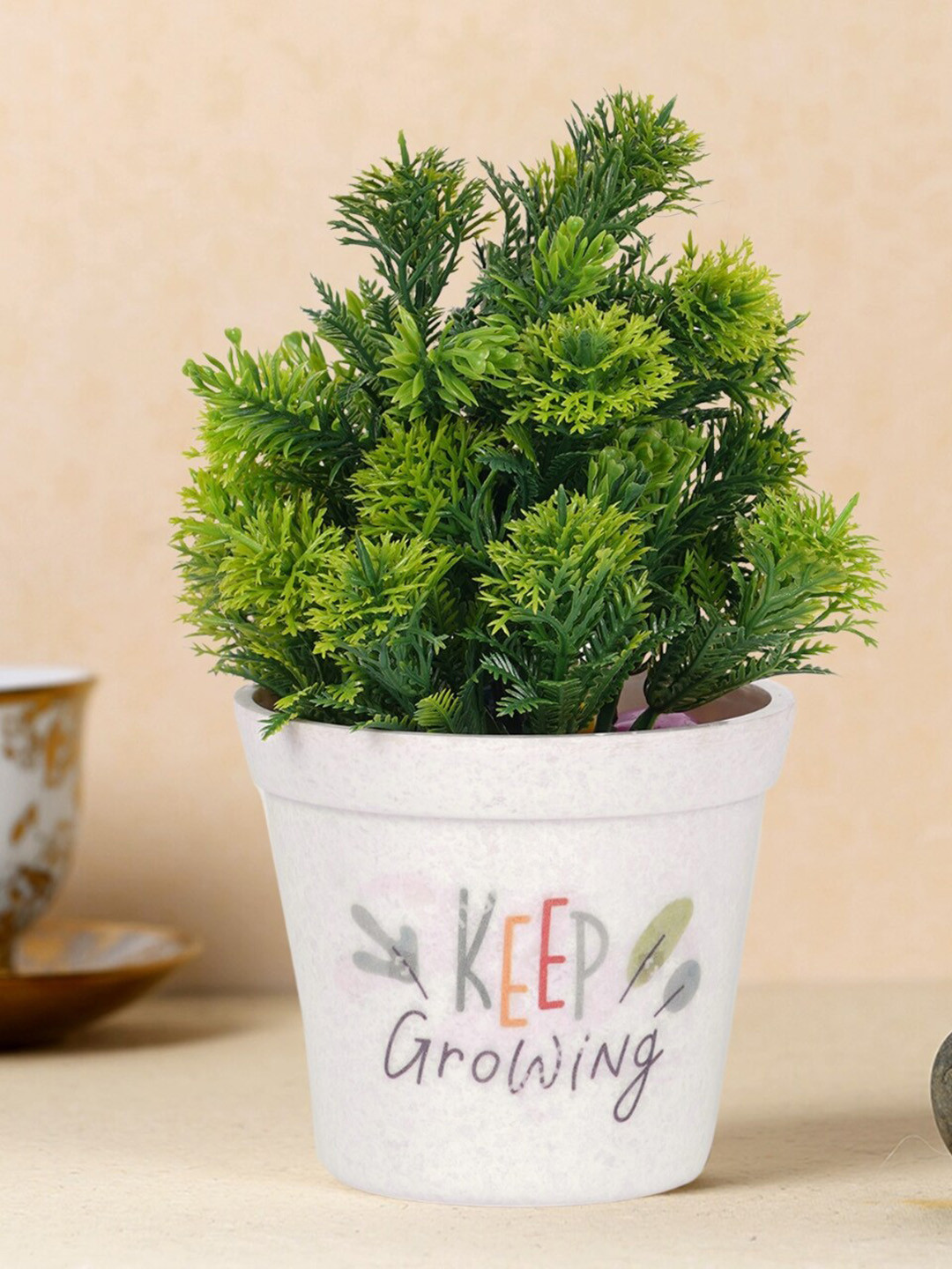 Buy Ecofynd Emmy Printed Melamine Planters - Planters for Unisex ...