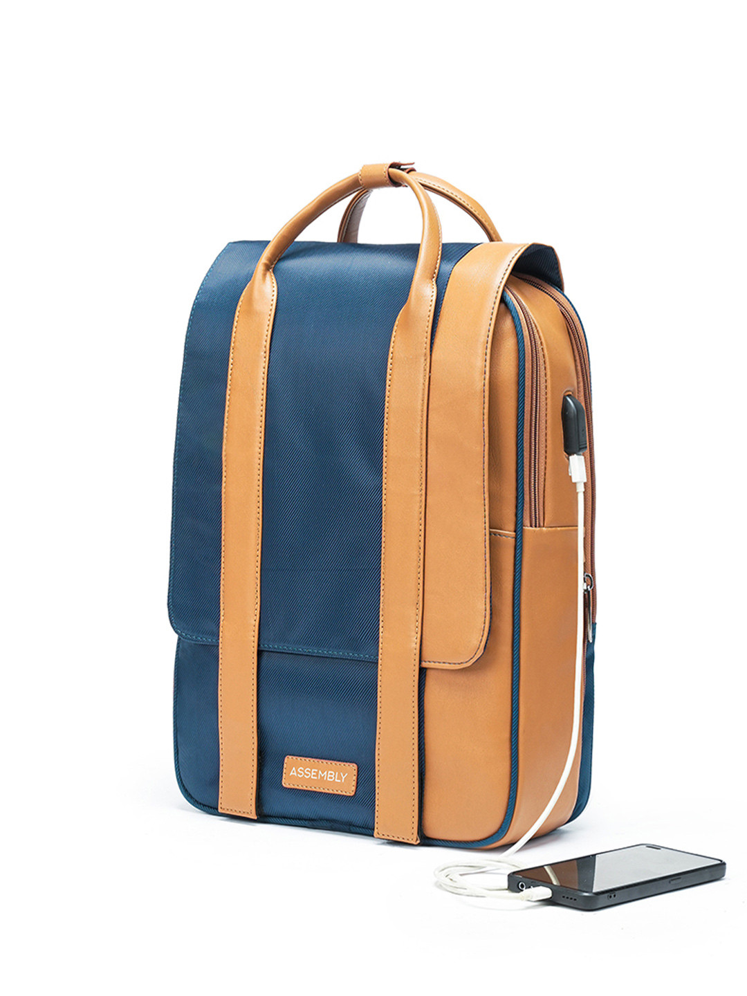 Buy Assembly Unisex Echo Blue Premium 15.6 Inch Laptop Backpack ...