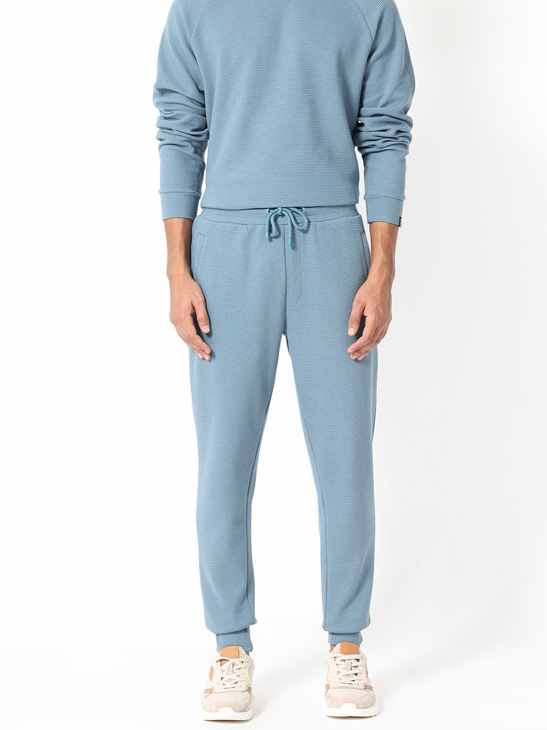 Buy RARE RABBIT Men Bastian Regular Fit Cotton Joggers - Track Pants ...